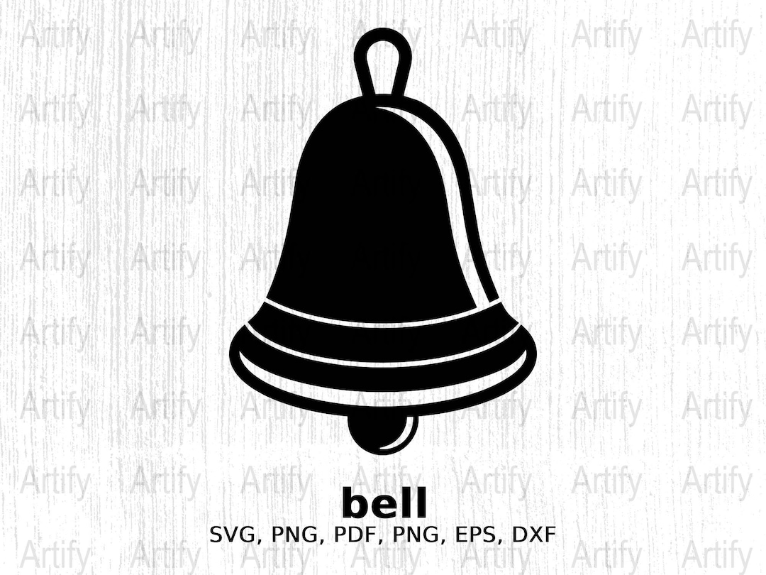 Bell SVG, Bell Vector Cutting Files for Silhouette Cameo, Scanncut, for ...