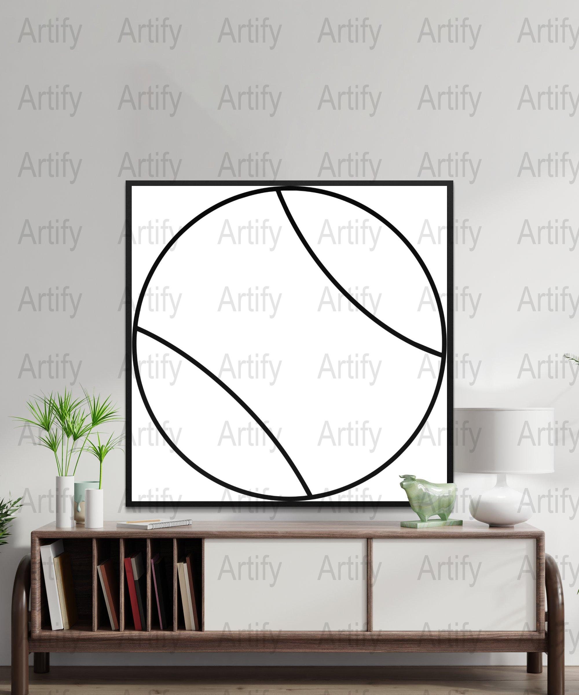 Tennis Ball Svg Png Image, Printable Sports Clipart, High-quality ...