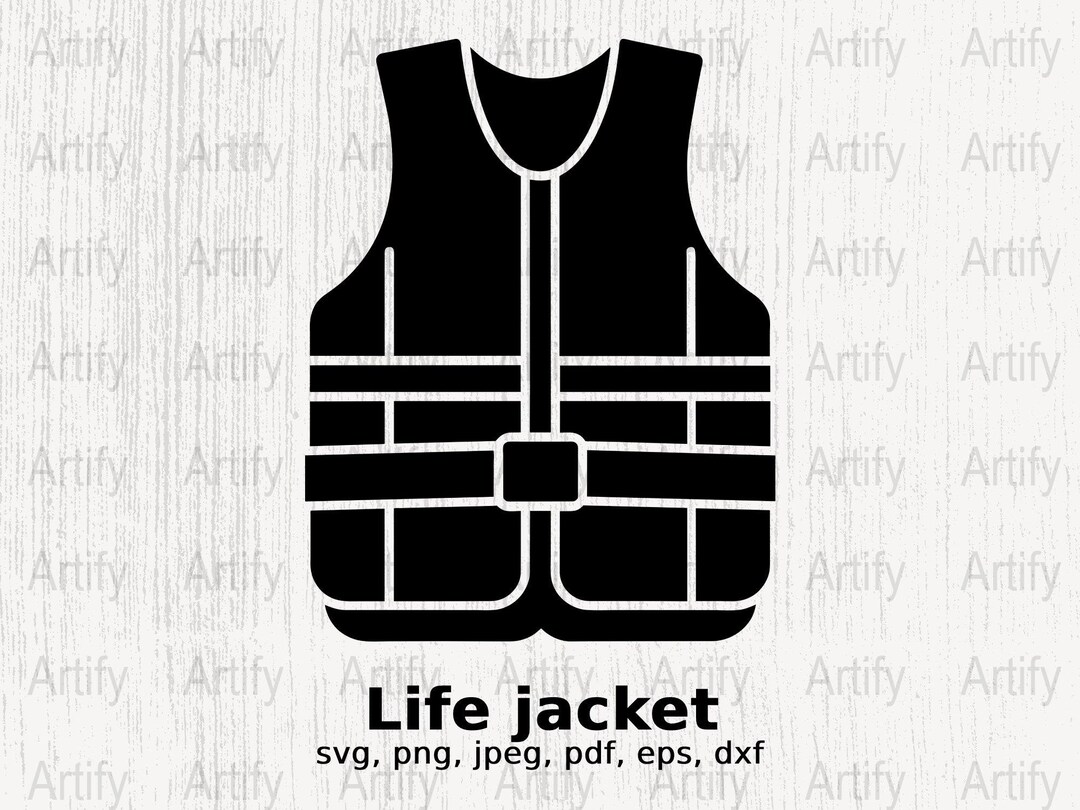 High-resolution Life Jacket SVG, Nautical Wall Art, Sea Lifestyle Home ...