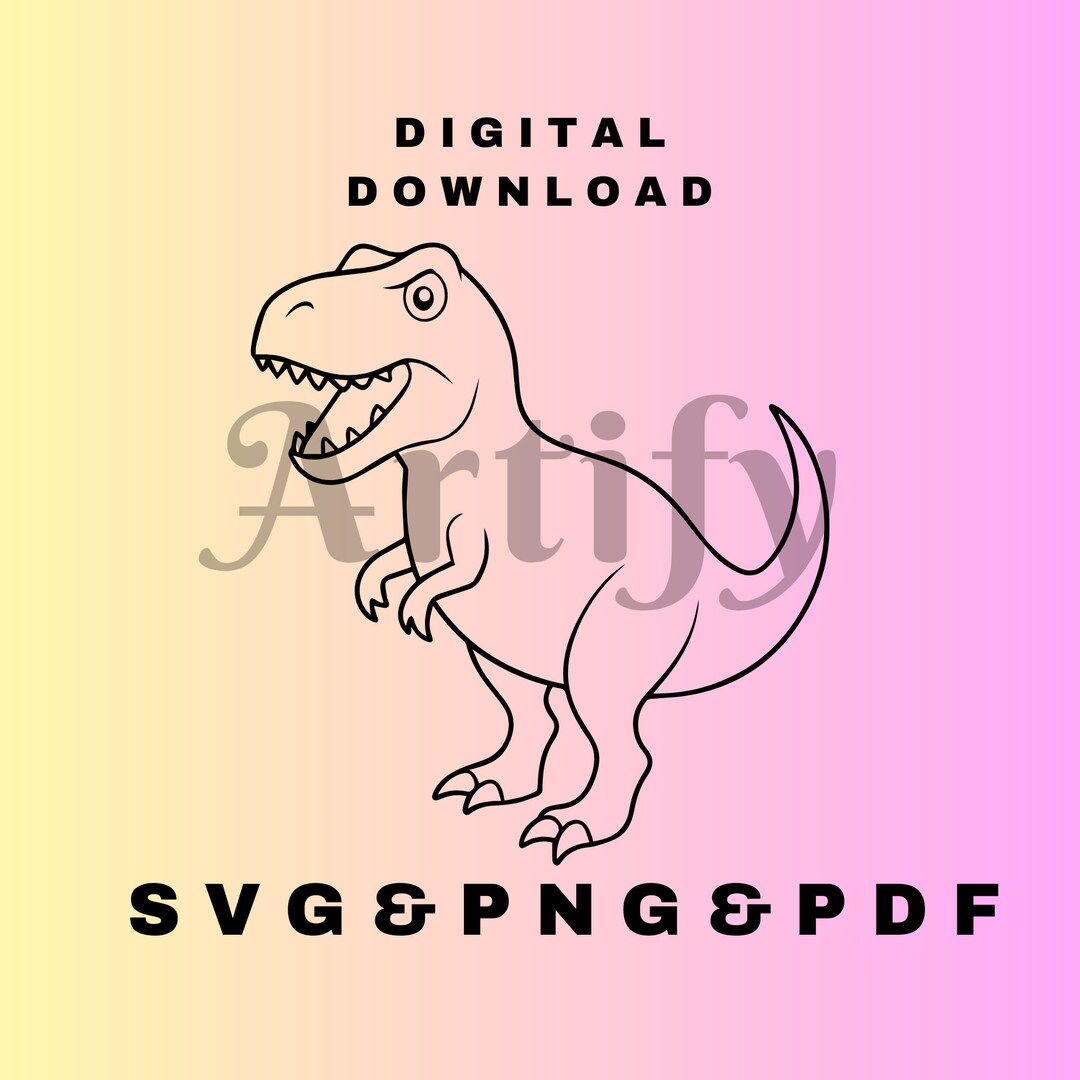 T-rex Svg, T-rex Png, Roaring T-rex Vector, Dinosaur Svg, Tyrannosaurus ...