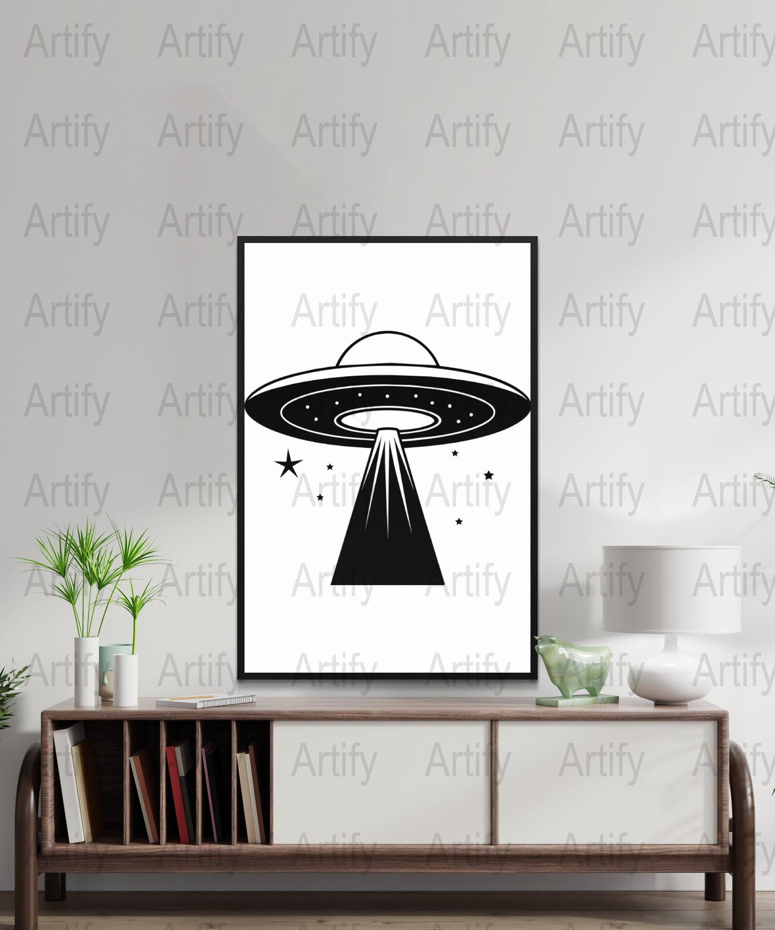 UFO SVG, UFO Vector Cutting Files for Silhouette Cameo, Scanncut, for ...