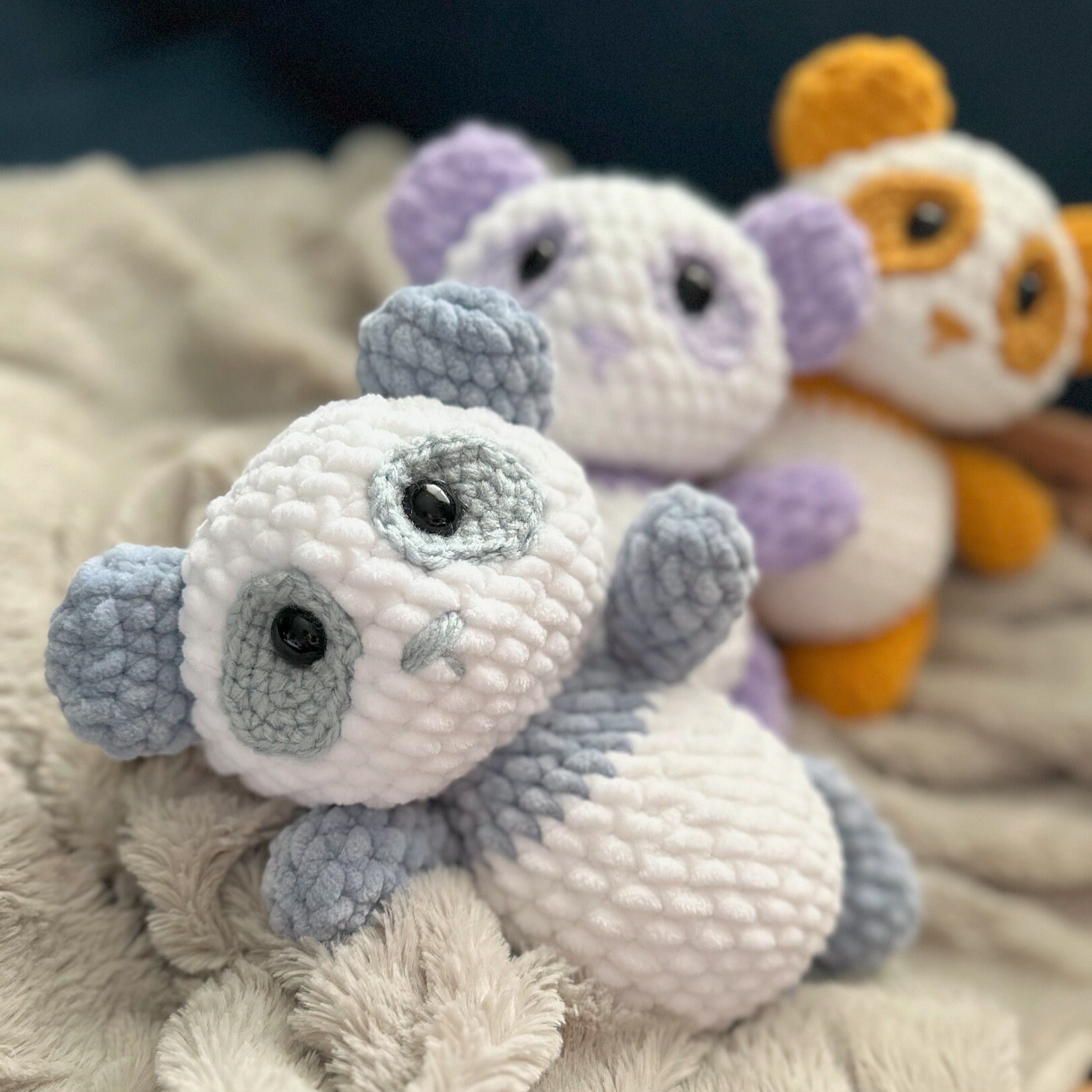 Parker & Baby PJ Panda Crochet Pattern Bundle | PDF Digital Pattern ...