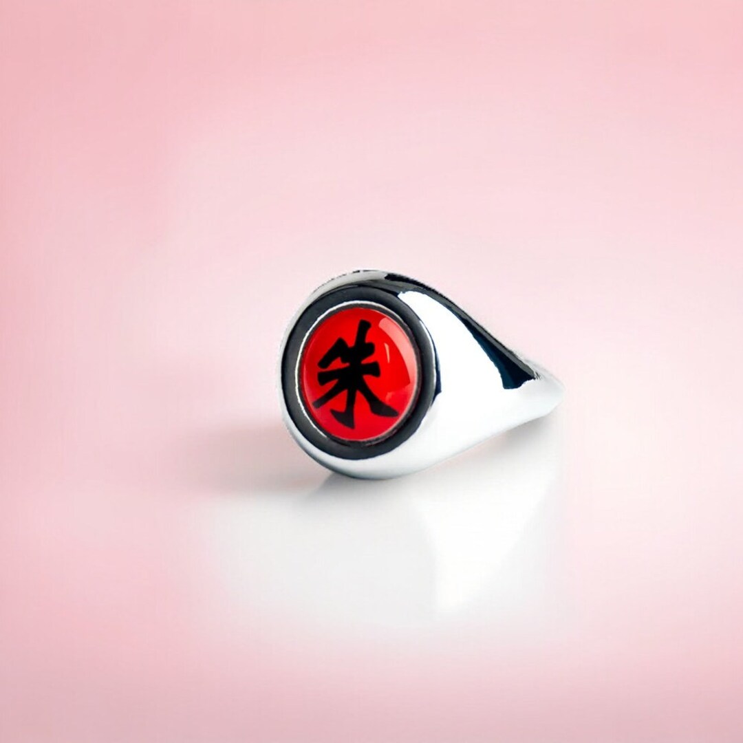 Rings Inspired by the Anime Naruto Akatsuki Cosplay Accessories Pain ...