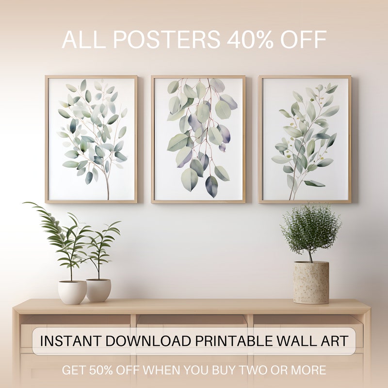 Greenery Prints - Etsy