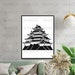 Japanese Castle SVG PNG Digital Image, Instant Download Graphic Design ...