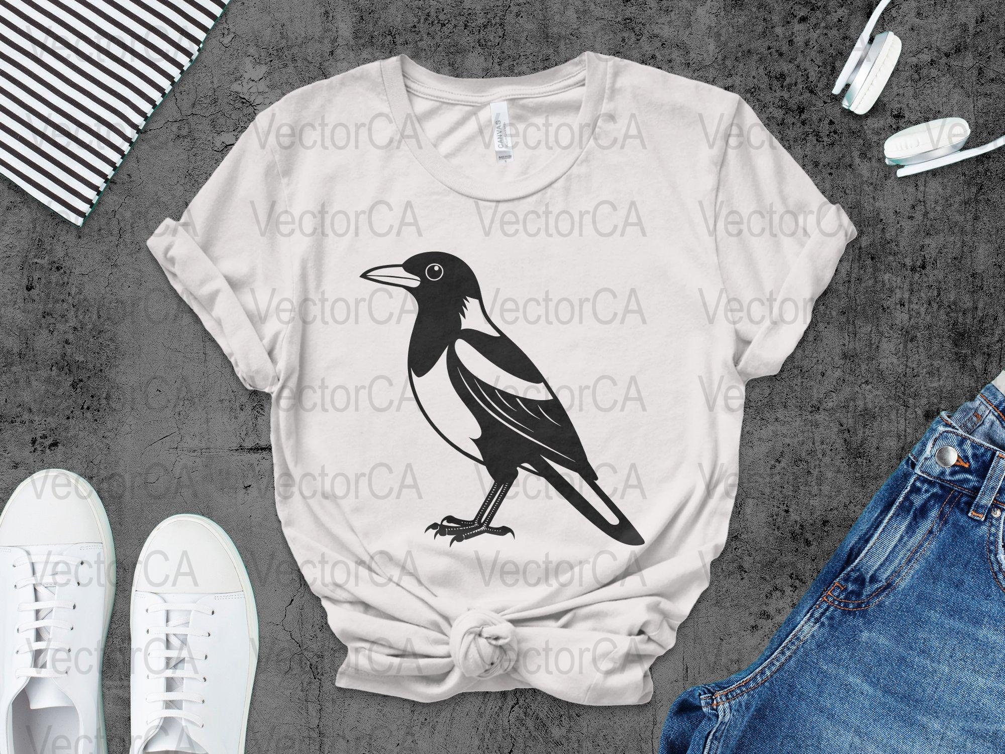 Australian Magpie SVG, Cricut Compatible, Digital Instant Download, Cut ...