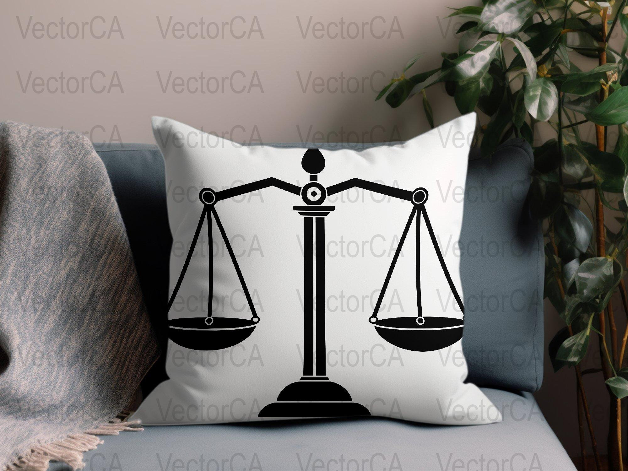 Escala de justicia SVG Imagen Descarga digital, Ilustración de ...