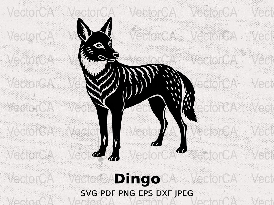 Dingo SVG File, Cricut Compatible, Digital Instant Download, Dingo ...