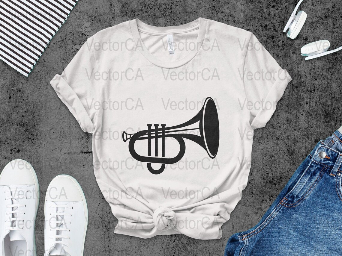 Mellophone SVG PNG, Digital Download, Music Instrument Image File ...