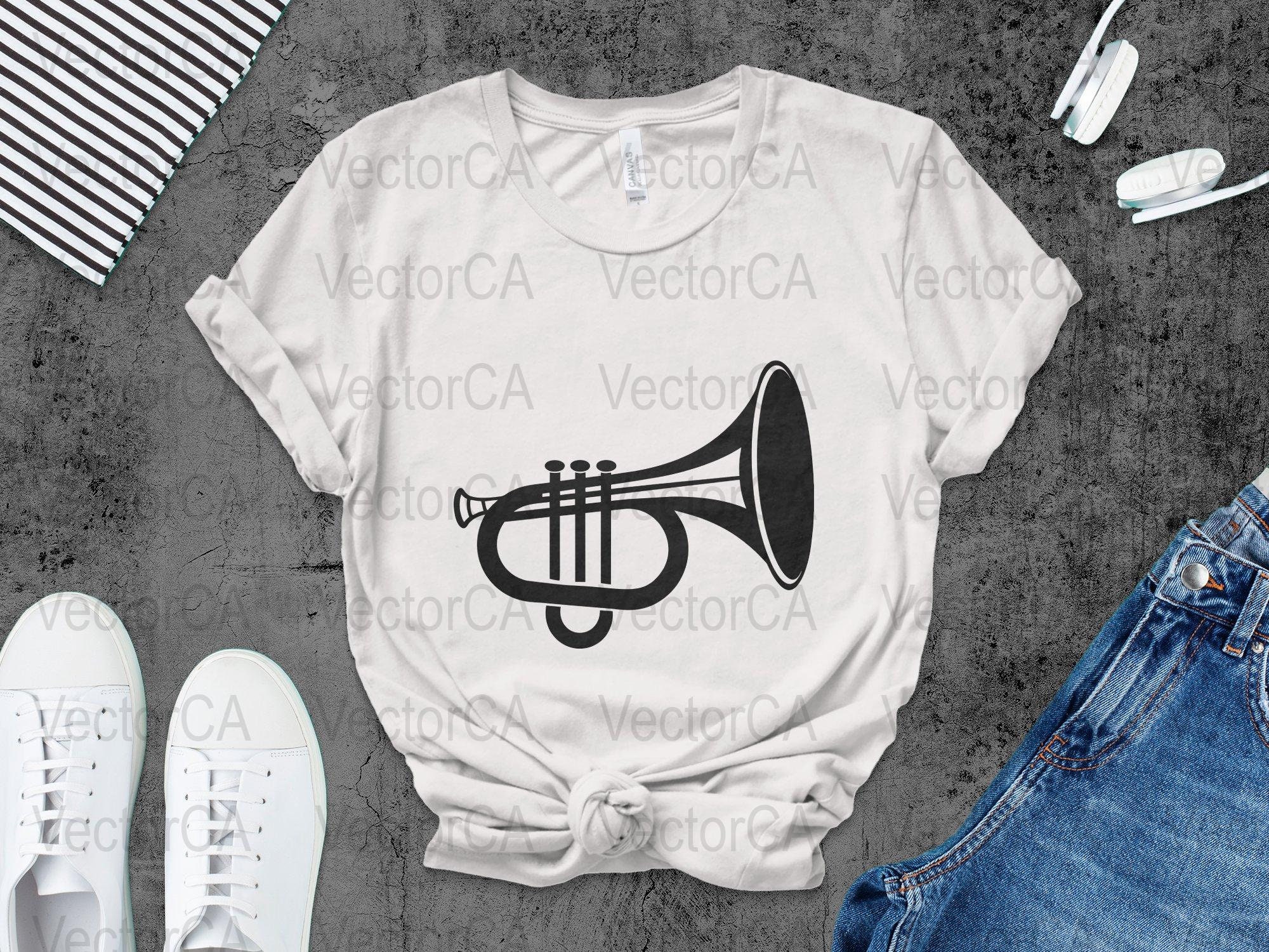 Mellophone SVG PNG, Digital Download, Music Instrument Image File ...