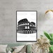 Colosseum SVG, Rome Italy Landmark Vector, Instant Digital Download for ...