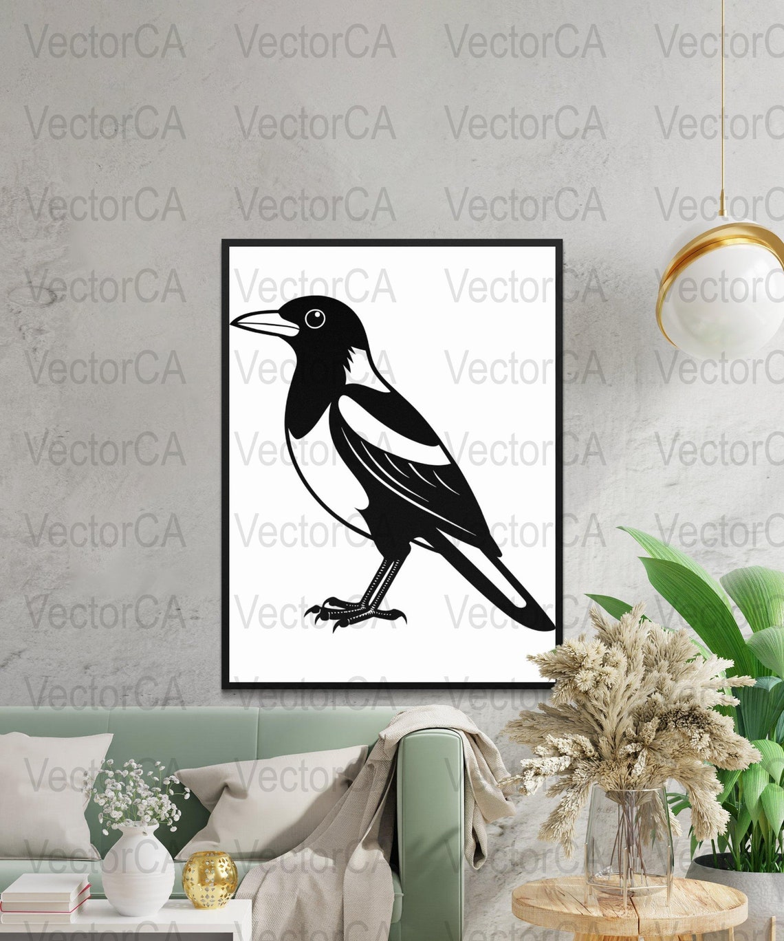 Australian Magpie SVG, Cricut Compatible, Digital Instant Download, Cut ...