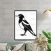 Australian Magpie SVG, Cricut Compatible, Digital Instant Download, Cut ...