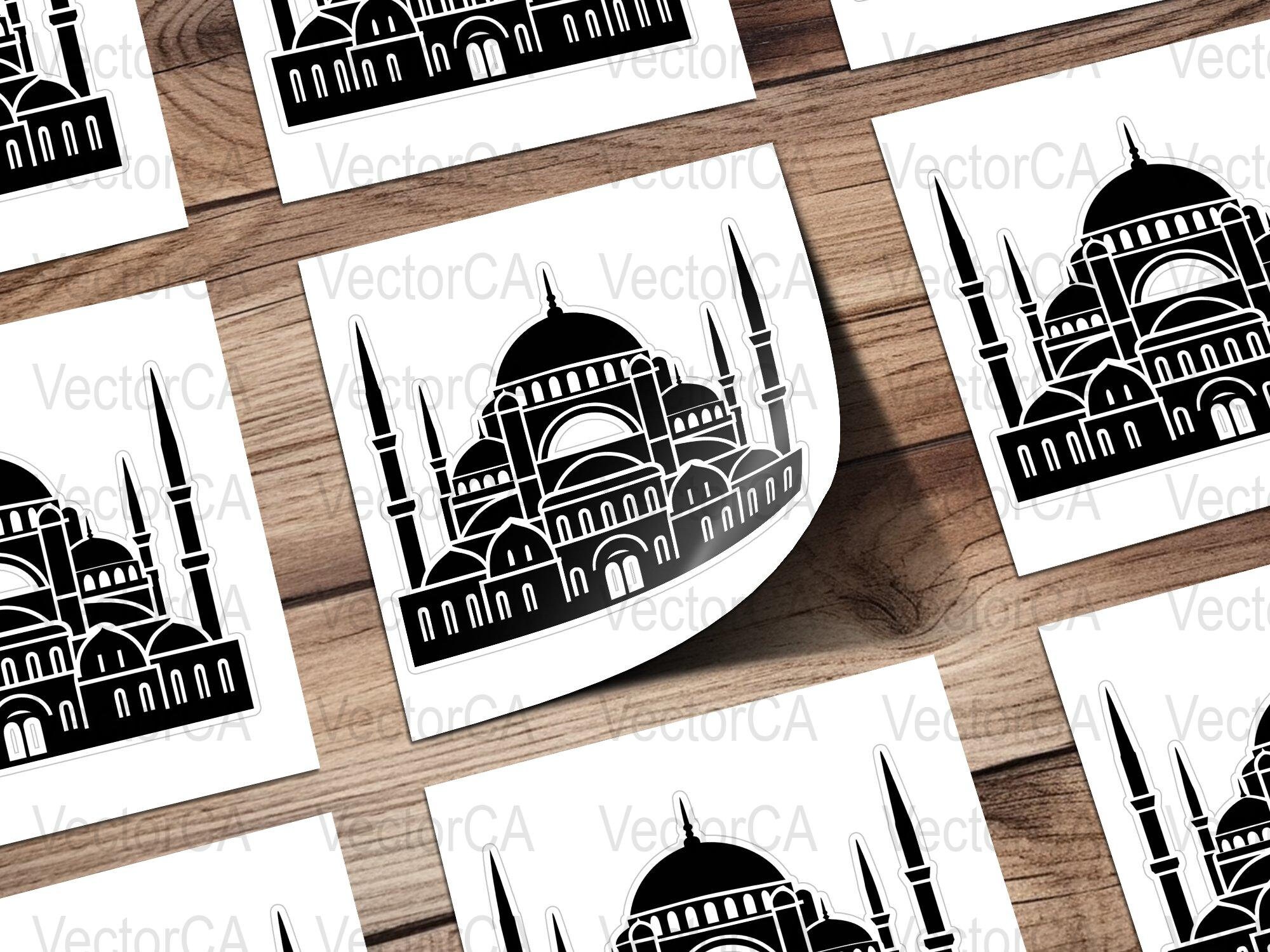 Hagia Sophia SVG, Digital Download Architecture Design, Iconic Istanbul ...