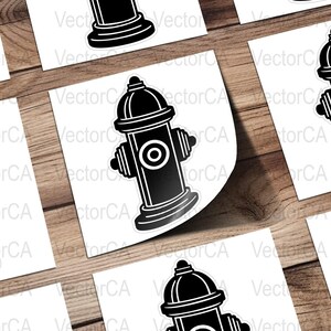 Fire Hydrant SVG PNG, Digital Download Clipart, Commercial Use Graphics ...