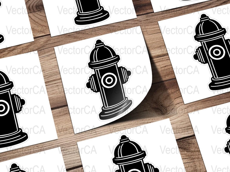 Fire Hydrant SVG PNG, Digital Download Clipart, Commercial Use Graphics ...