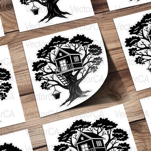 Digital Treehouse SVG PNG - Clipart - Instant Download, High-quality ...