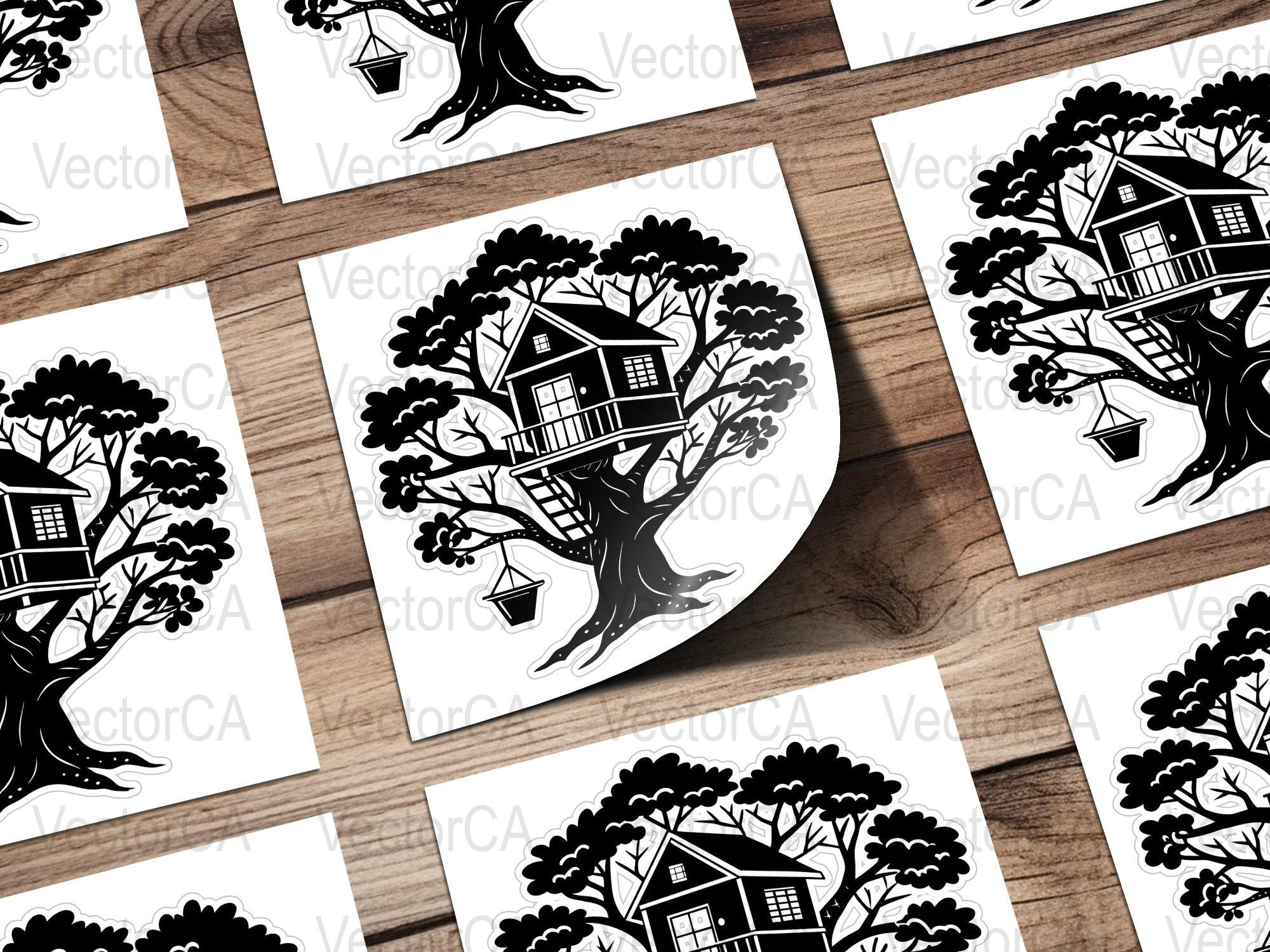 Digital Treehouse SVG PNG - Clipart - Instant Download, High-quality ...