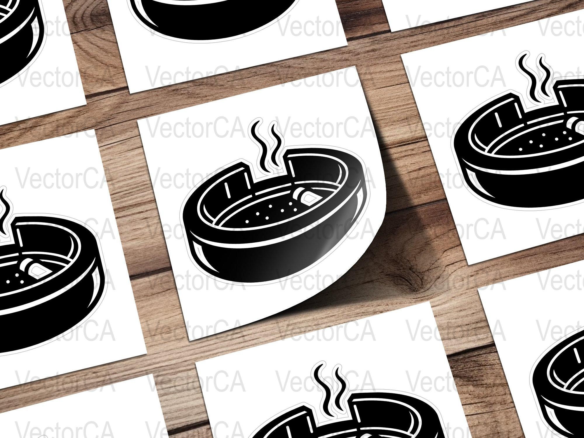 Cigarette Ashtray SVG Digital Instant Download,unique Smoking Accessory ...
