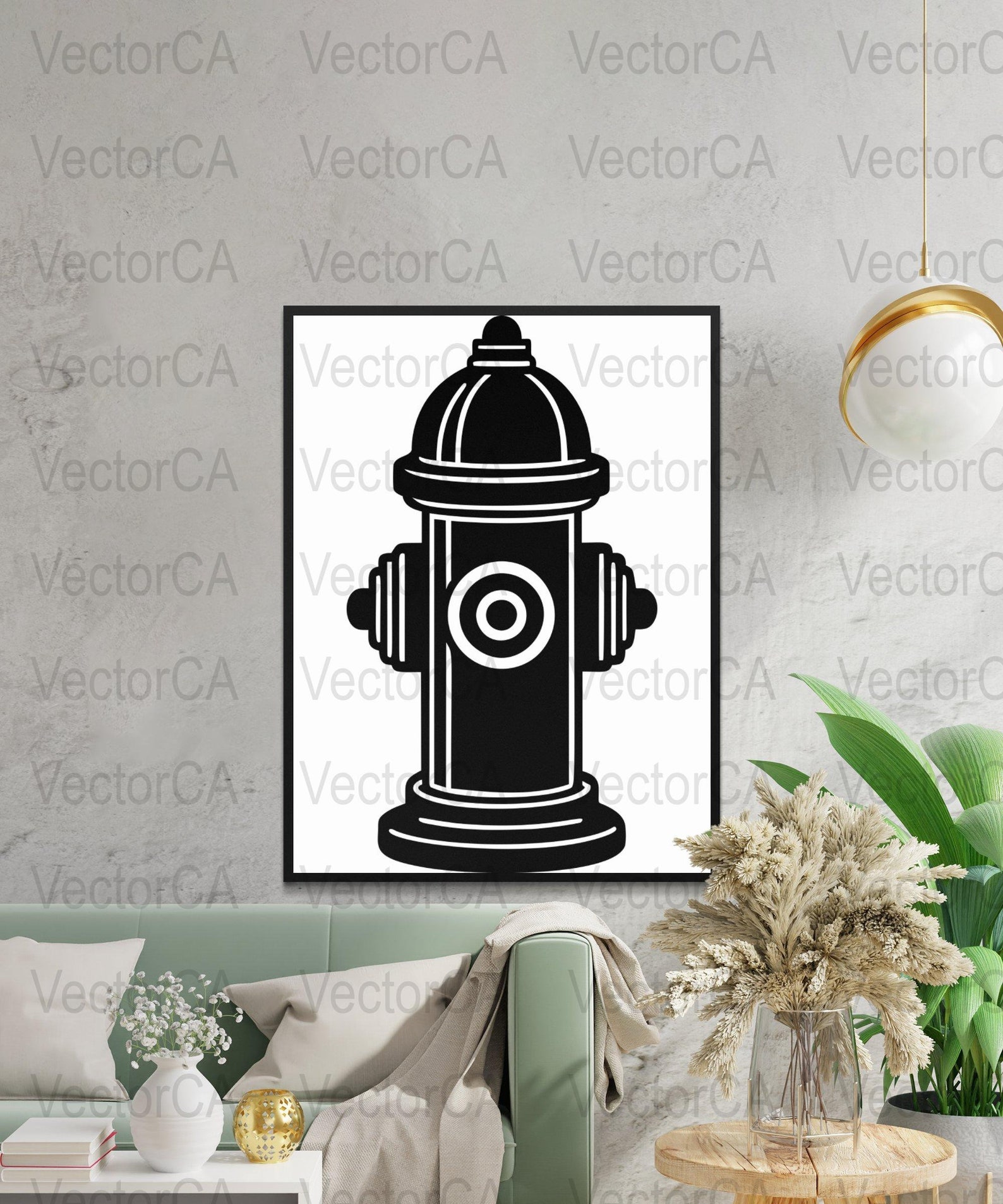 Fire Hydrant SVG PNG, Digital Download Clipart, Commercial Use Graphics ...