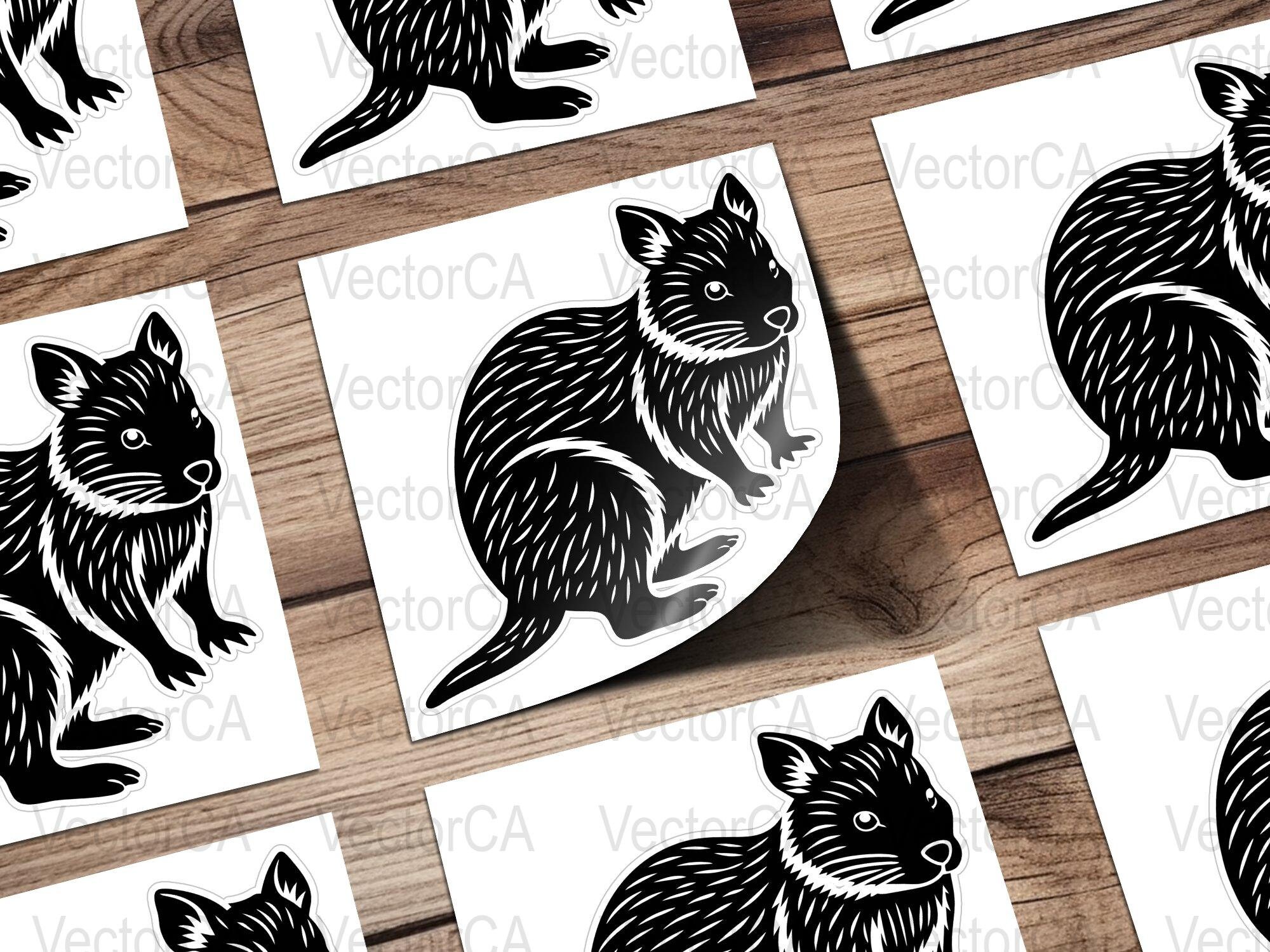 Quokka SVG, Cricut, Scanncut, Instant Digital Download, Vector Cutting ...