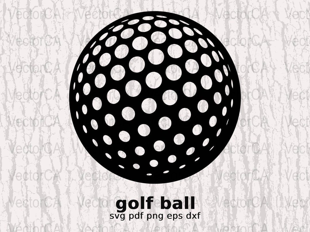 Digital Golf Ball Art Image, Printable Sports Wall Decor, High ...