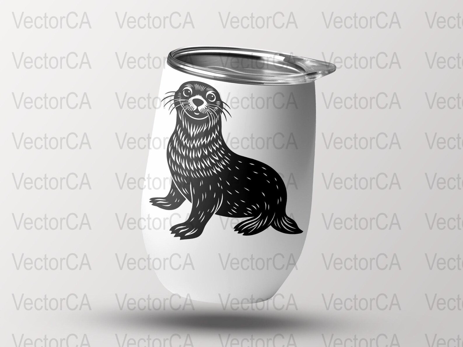 Fur Seal SVG Vector Cut File, Cricut Ready, Digital Instant Download ...