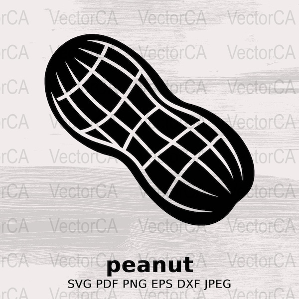 Peanut Svg - Etsy