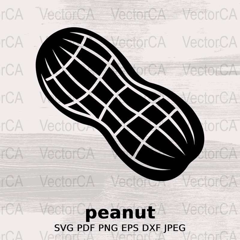 Peanut Svg - Etsy