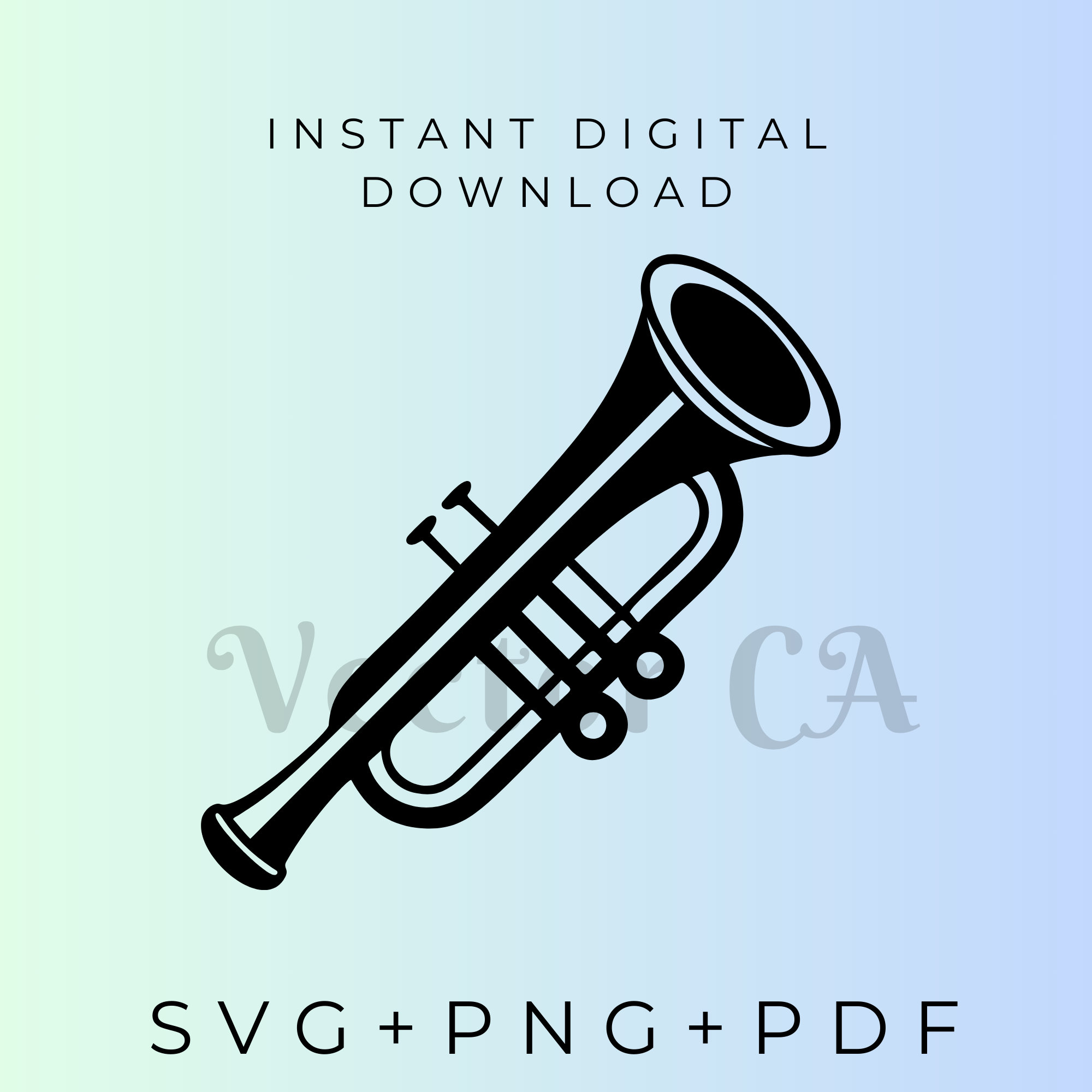 Musical Marvel-trumpet SVG Cutting Files for Silhouette, Scanncut ...