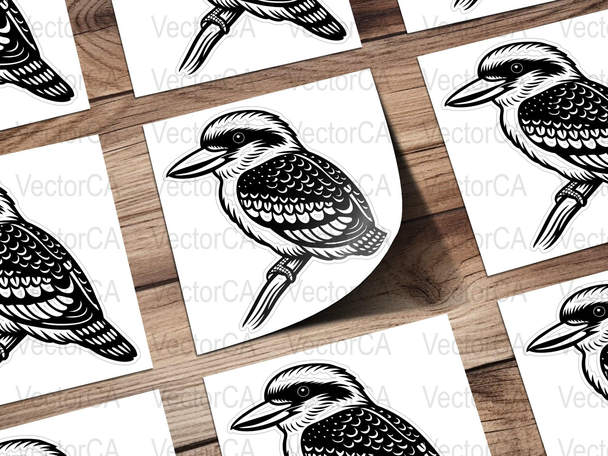 Kookaburra SVG Digital Download, Cricut Compatible Cut File, Instant ...