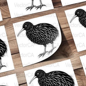 New Zealand Kiwi Bird SVG, Cricut Ready, Instant Digital Download ...