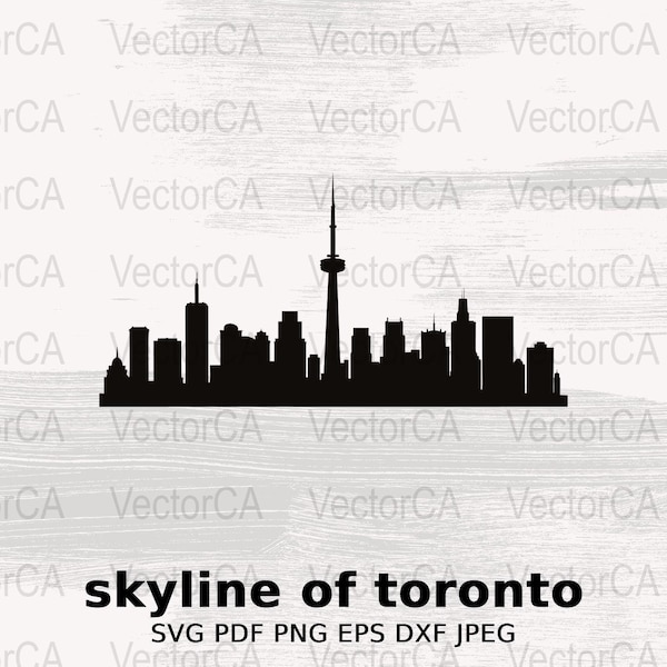 Toronto Skyline - Etsy