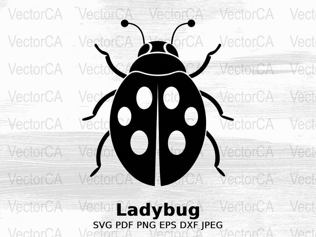 Ladybug SVG Digital File, Scanncut and Cricut, Instant Download F ...