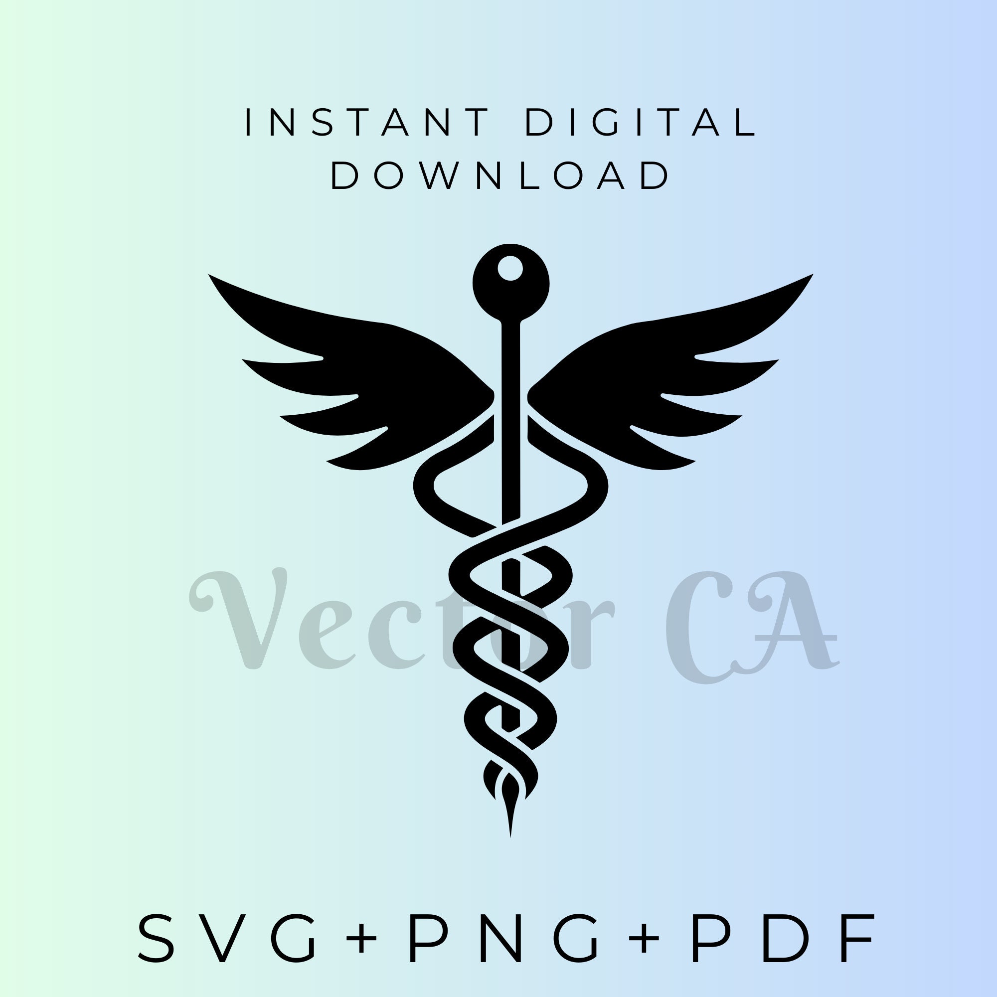 Medical Symbol SVG Digital Vector Cutting Files for Silhouette Cameo ...