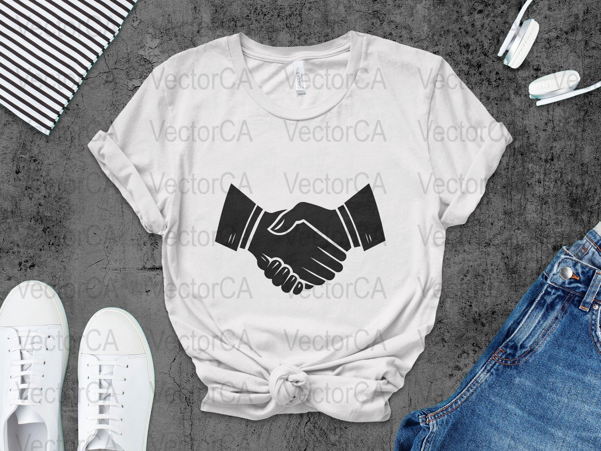 Handshake Svg Clipart, High Resolution Digital PNG Image, Instant Download, Commercial Use ...