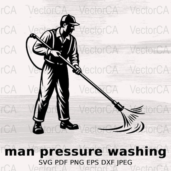 Pressure Washing Svg - Etsy