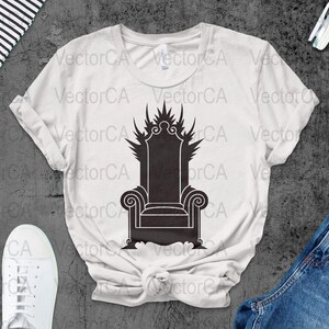 Royal Throne SVG PNG Digital Image Download, Graphic Art Project ...