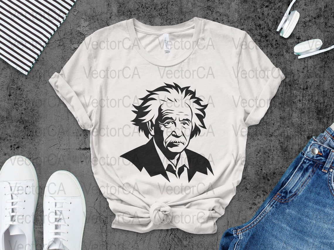 Albert Einstein SVG Digital Instant Download for Crafts,diy Art, Unique ...