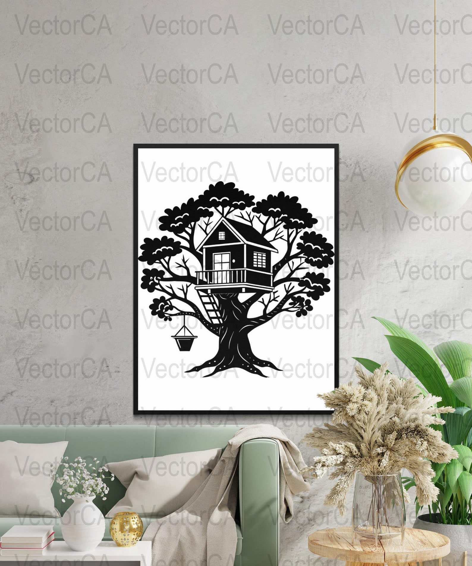 Digital Treehouse SVG PNG - Clipart - Instant Download, High-quality ...