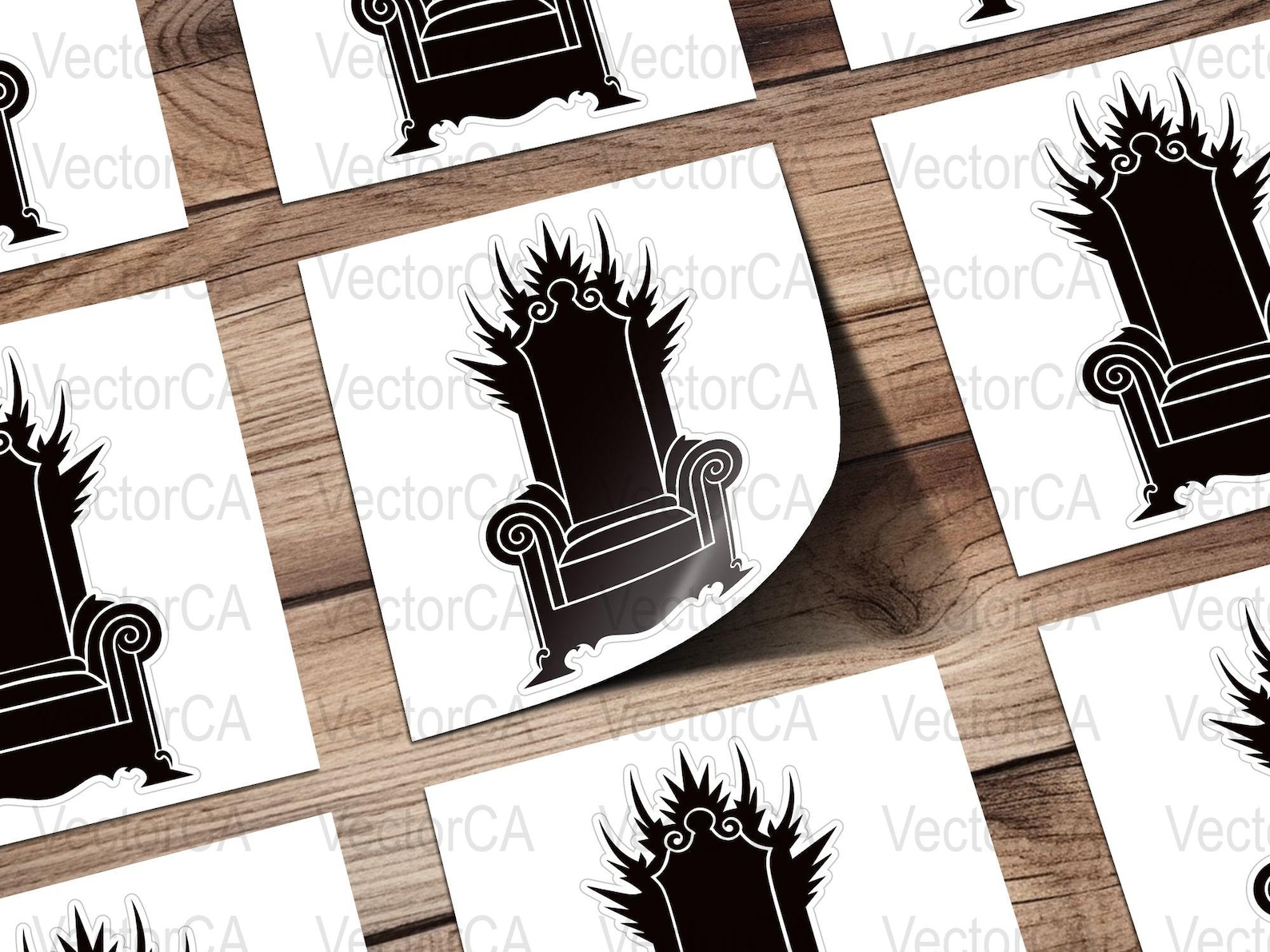Royal Throne SVG PNG Digital Image Download, Graphic Art Project ...