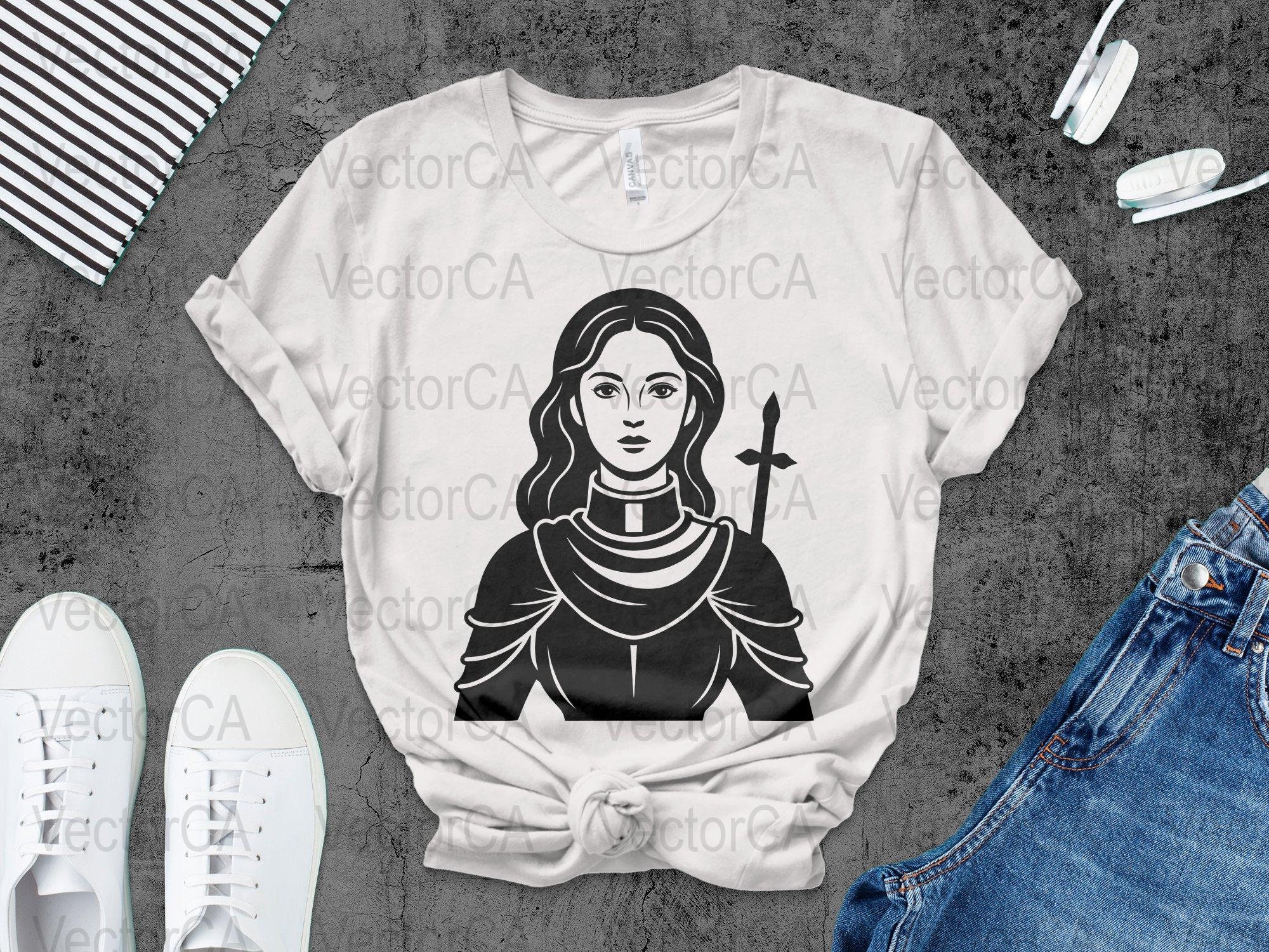 Joan of Arc SVG, Digital Download, Historical Clip Art, French Heroine ...