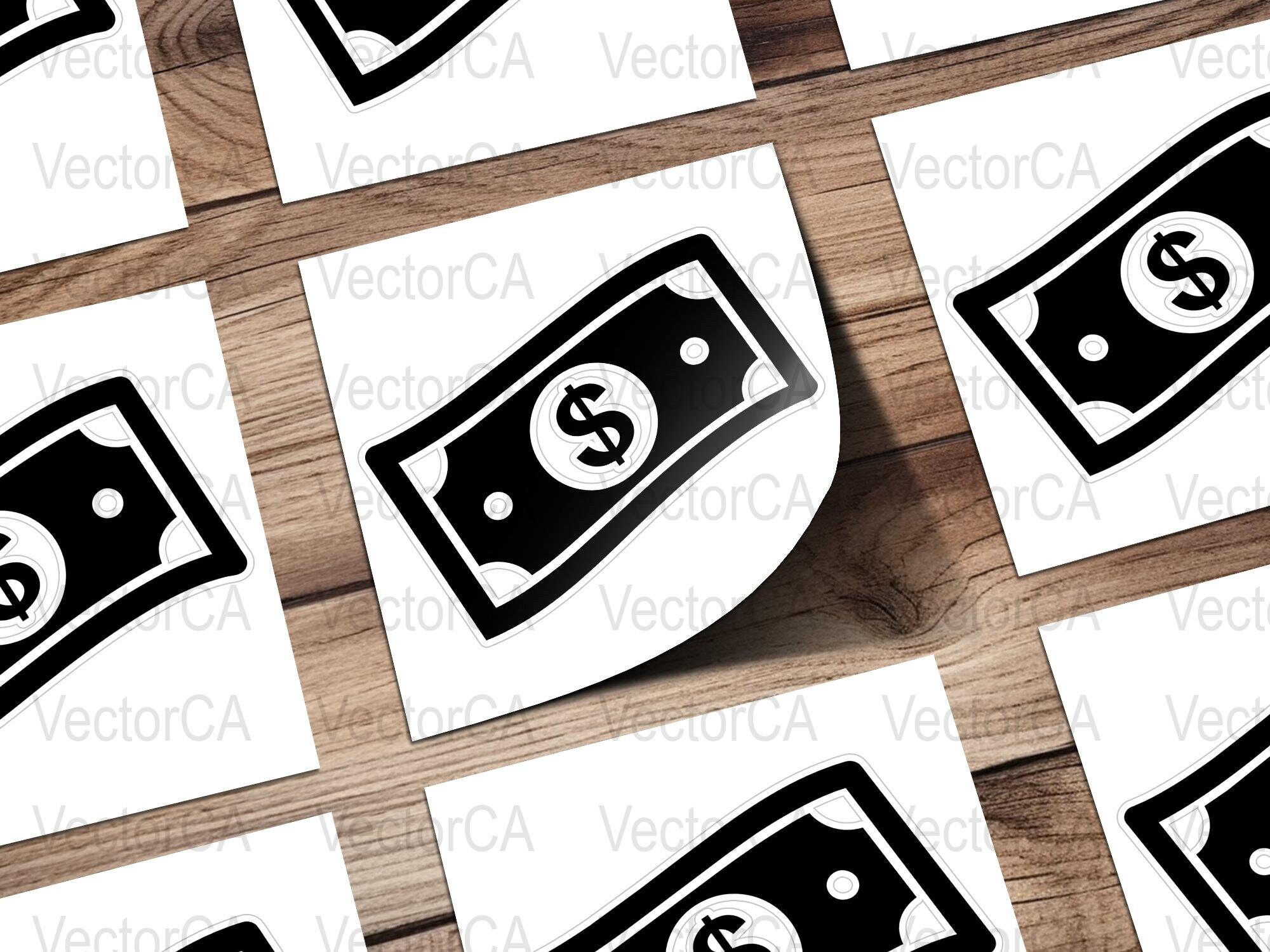 Dollarschein Clipart SVG PNG, digitale Währung, finanzielles ...