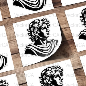 Alexander the Great SVG, Digital Download, Printable Art, Historical ...