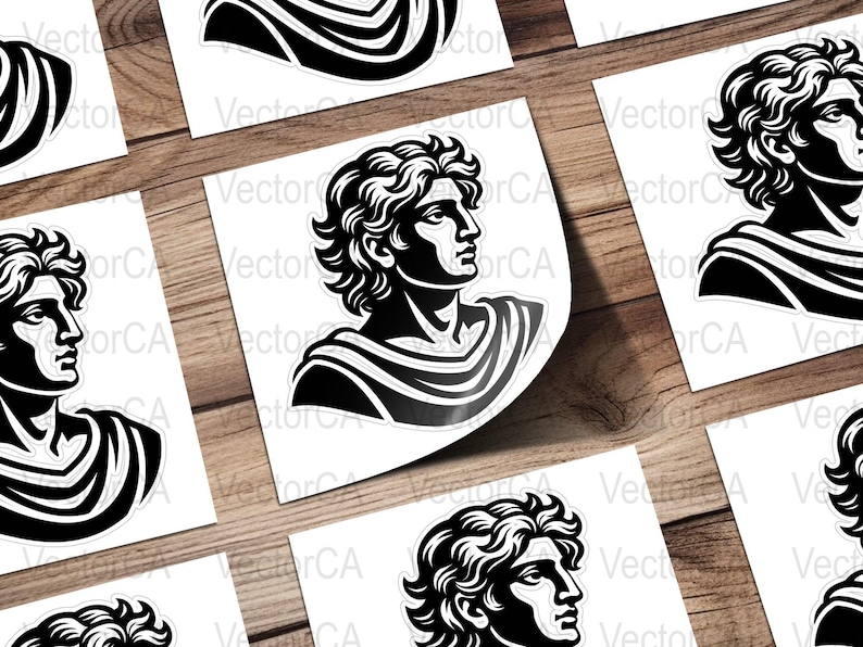 Alexander the Great SVG, Digital Download, Printable Art, Historical ...
