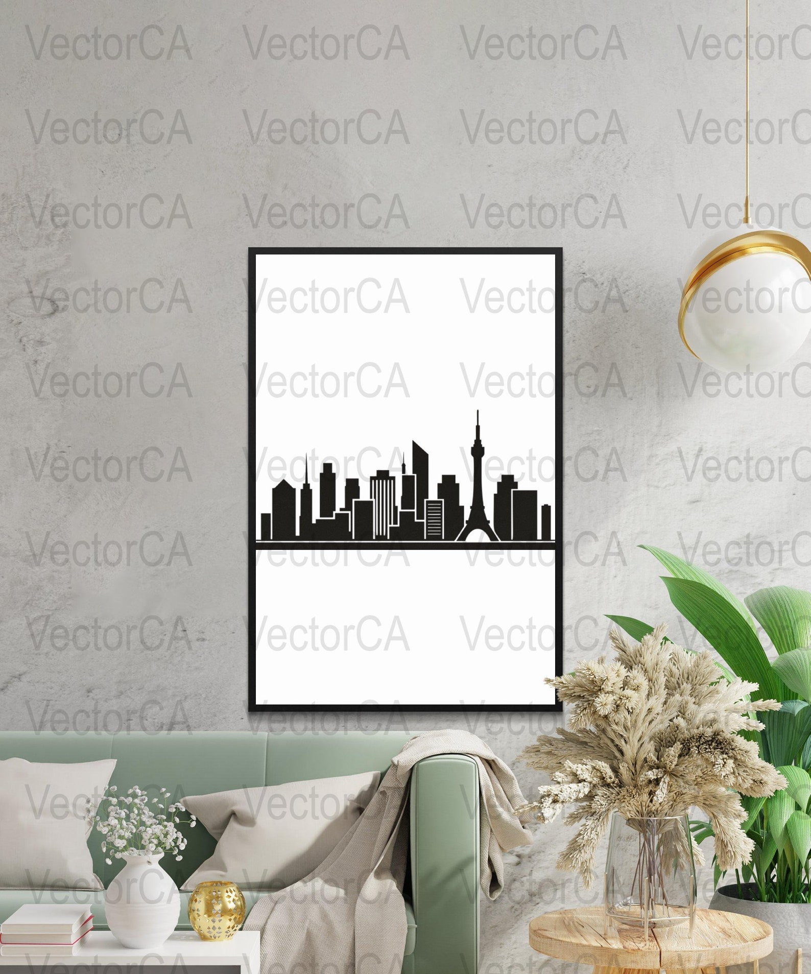 Tokyo Skyline SVG PNG Silhouette,instant Digital Download, Japan ...