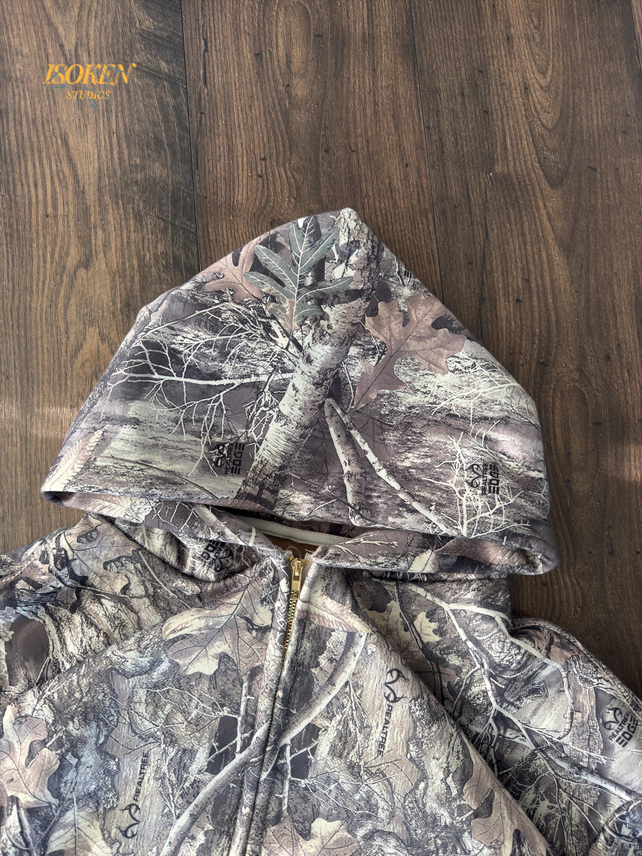 Real Tree Zip Up, Baggy Camo Sweater, Amazing Fit and Color Custom Made ...