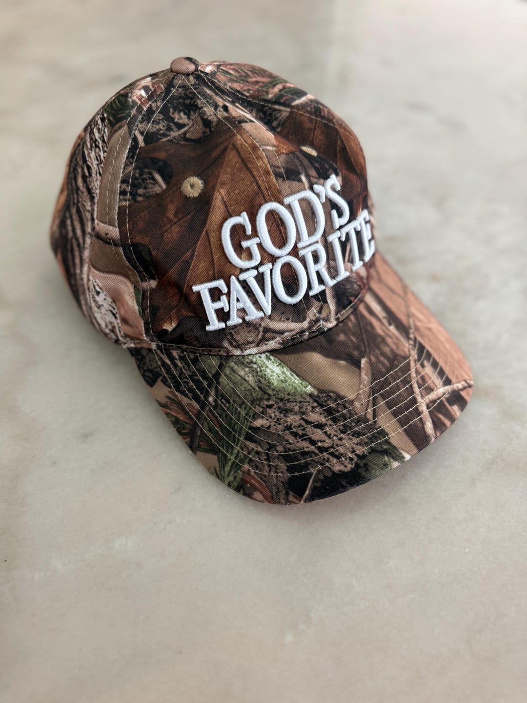 Jesus Baseball Hat, Faith-inspired Camo Hat, God's Favorite, Jesus ...