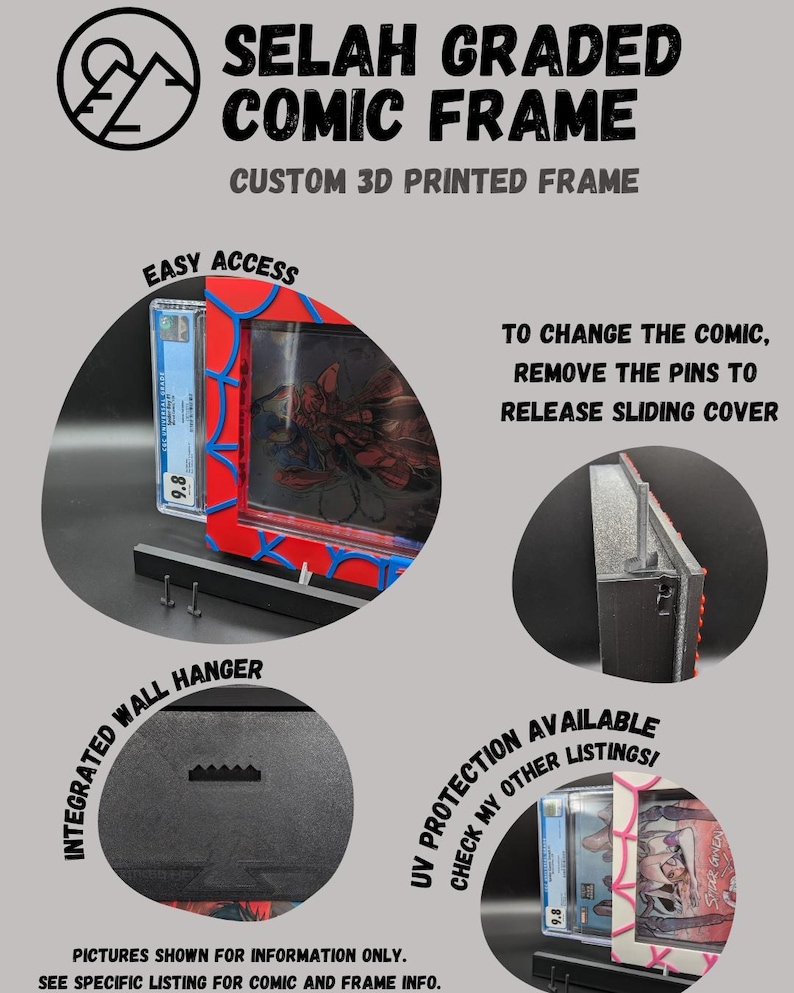 Graded Comic Book Frame - Custom Design- No Comic Included - Etsy