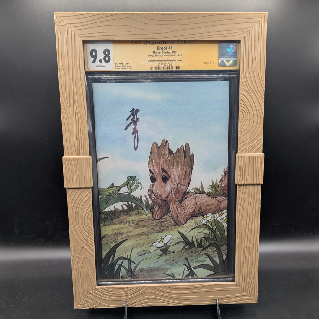 Graded Comic Book Frame - Wood Version- No Comic Included - Etsy